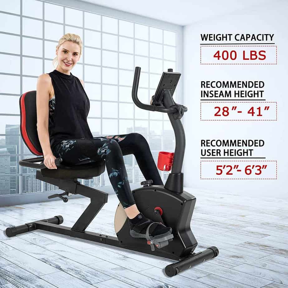 VANSWE RB003 Recumbent Exercise Bike Review